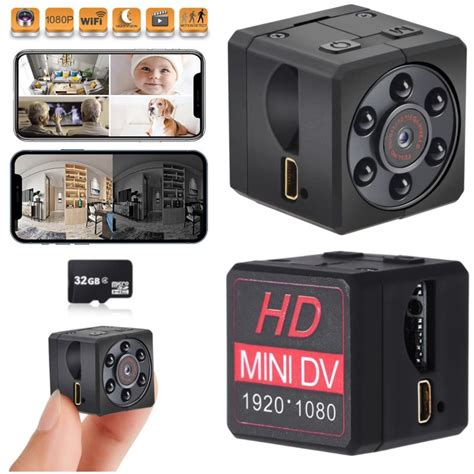 Mini Cámara Espía Oculta Con Imagen Full Hd 1080 Camara Espia Con