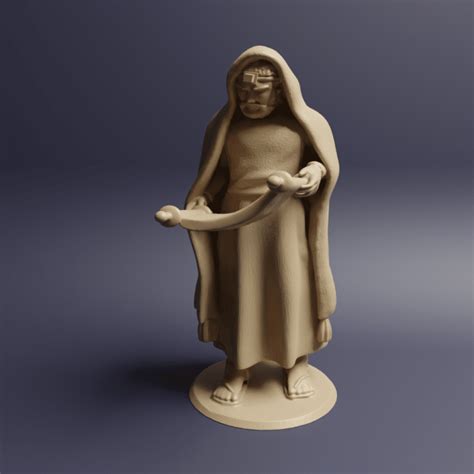 Ancient Scholar Reading Scroll • Speira Miniatures