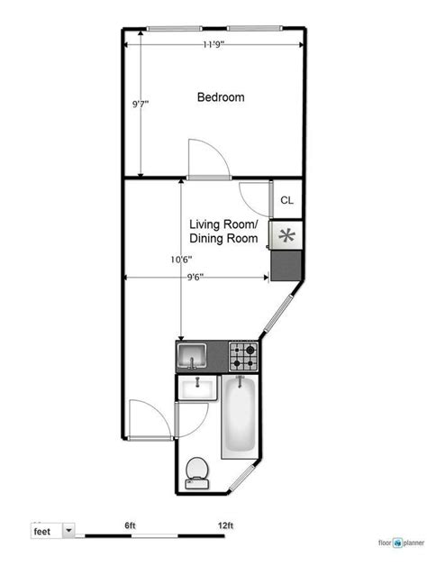 250 Square Foot Apartment Interior Design Plan
