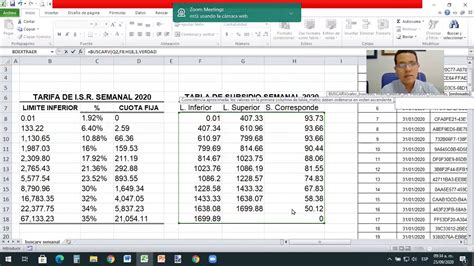 Calculo De Isr Nomina Semanal 2023 Printable Templates Free