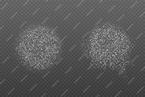 Premium Vector Realistic Powder Sugar Or Salt Texture Splash