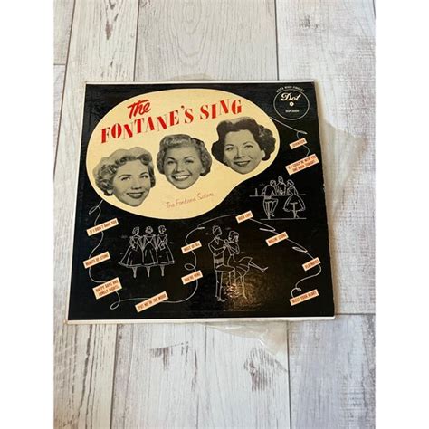Dot Media The Fontane Sisters The Fontanes Sing Vinyl Record Dlp304