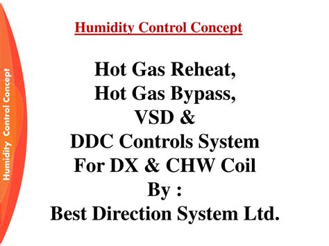 PPT Humidity Control Concept PowerPoint Presentation Free Download ID