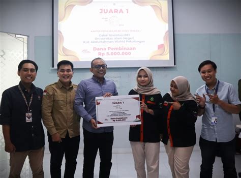 Mahasiswa KSPMS FEBI UIN Gus Dur Raih Juara 1 Ajang Road To GI Award 2024