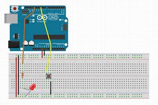 Menargues ENCENDER LED CON PULSADOR ARDUINO
