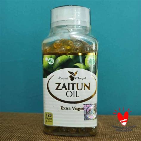 Jual Hiu Kapsul Zaitun Zaitun Oil Kapsul Kapsul Minyak Zaitun Kapsul Extra Virgin 120