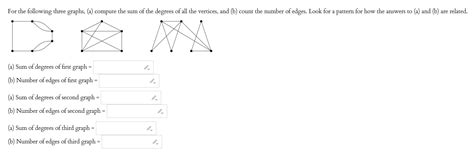 Solved For The Following Three Graphs A Compute The Sum