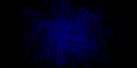 Dark Blue Red Vector Texture With Curves Colorful Geometric Sample With Gradient Curves Pattern