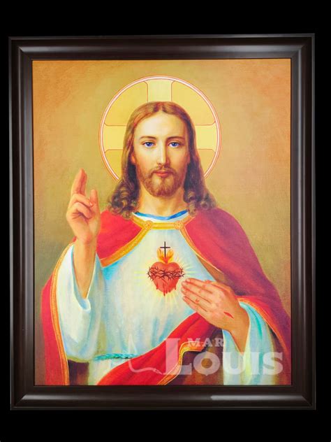 Sacred Heart Of Jesus Canvas Mar Louis Kochi A Project Of Ernakulam Angamaly Major Archdiocese