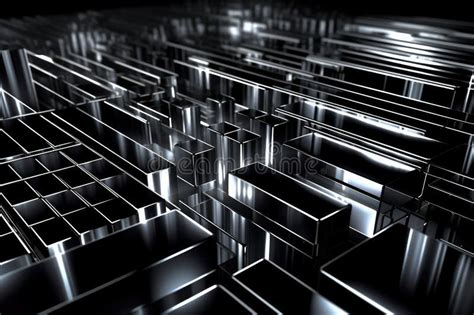 Beauty Of Abstract Forms And Textures Generative Ai Stock Illustration