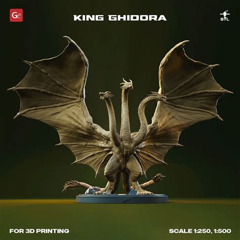 King Ghidorah 2019 For 3d Printing Figurine Film The Iconic King