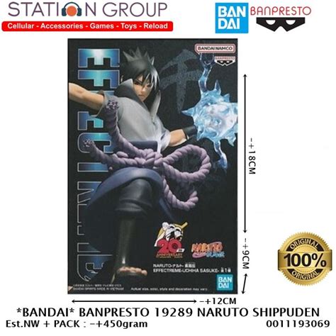Jual BANDAI BANPRESTO 19289 NARUTO SHIPPUDEN EFFECTREME UCHIHA SASUKE