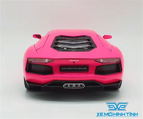 Xe Mô Hình Lamborghini Aventador Lp700 118 Welly Fx Hồng Shop Xe