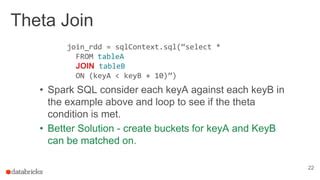 Optimizing Apache Spark SQL Joins PPT