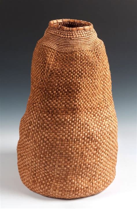 Jennifer Zurick Smithsonian Craft Show Willow Bark Woven Basket
