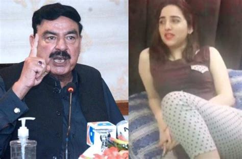 Recent Controversial Video Of Hareem Shah And Sheikh Rasheed Showbiz