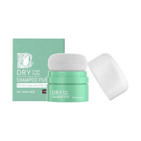 Dry Shampoo Puff Dry Shampoo Powder，hair Leave In Volumizer Oil Control