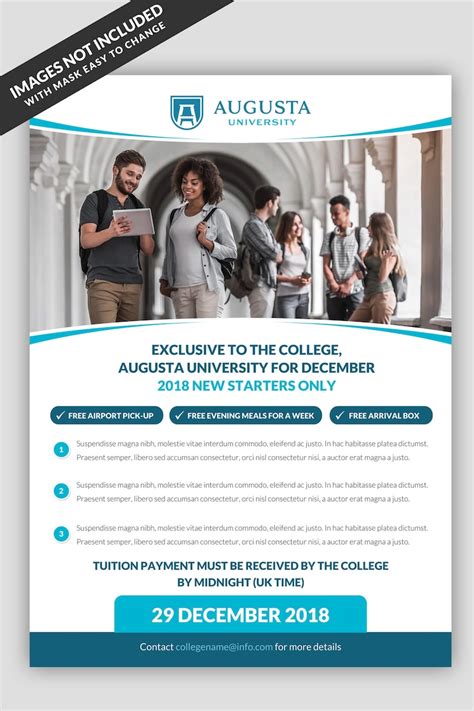 Flyer Universite Mesure Psd Modèles Psd Gratuits De Haute Qualité à