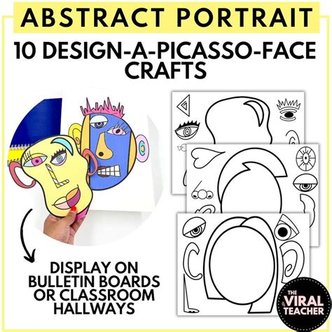 Picasso Face Parts Pablo Picasso Abstract Portrait Art Project And
