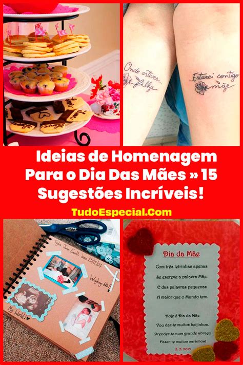 Ideias De Homenagem Para O Dia Das Mães 15 Ideias Legais