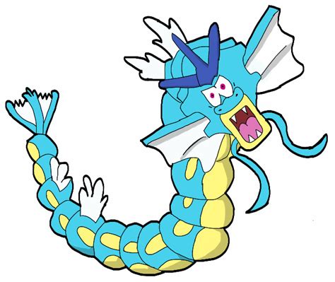 Pokemon Of The Week No 130 Gyarados By Kwjibo Deviations On Deviantart