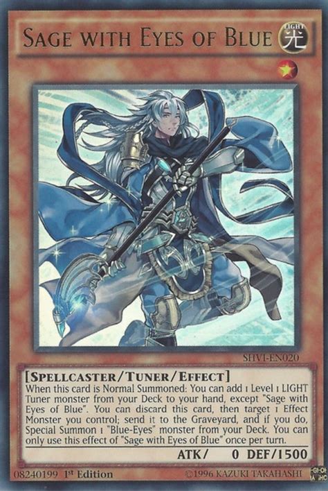 Shvi En020 Sage With Eyes Of Blue Yu Gi Oh