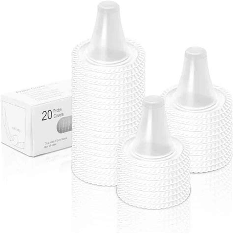 Paquete de 200 fundas para sondas de termómetro de oído tapas de
