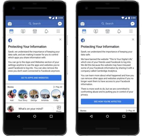 Como Saber Si Facebook Compartió Tus Datos Con Cambr Frogx Three