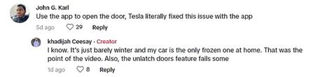 Tesla Owner Is Left Horrified After Getting Locked Out Of Her Car When