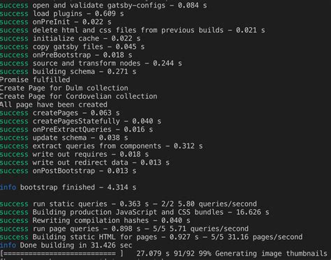 Build Gets Stuck At Generating Image Thumbnails Update Schema On Large Sites Issue