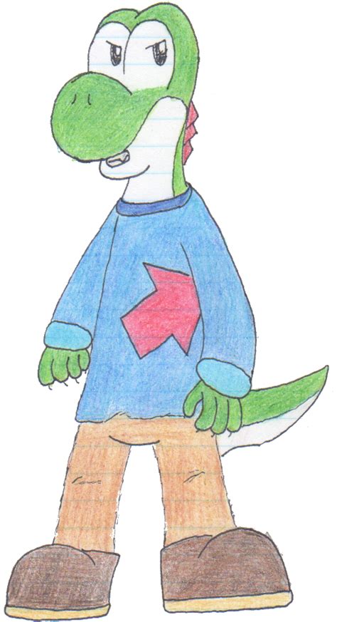 That Yoshi Being Fierce By Yoshiddr On Deviantart