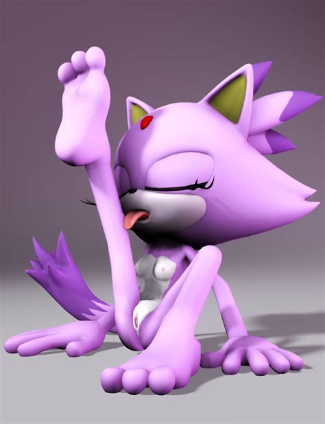 Rule 34 3 Toes 3d Anthro Blaze The Cat Closed Eyes Eyelashes Feet