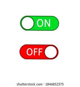 Vector Illustration Enable Disable Stock Vector Royalty Free 1246988830
