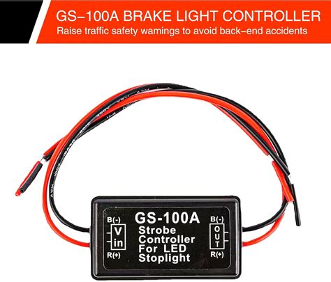 Controlador De Luz Trasera Gs 100a De 12 V 24 V Cc Controlador De