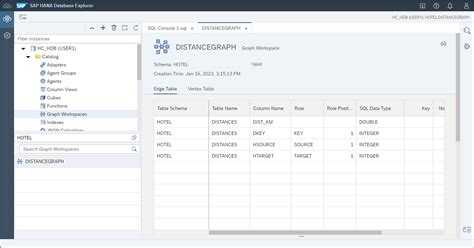 Try Out Multi Model Functionality With The SAP HANA Database Explorer