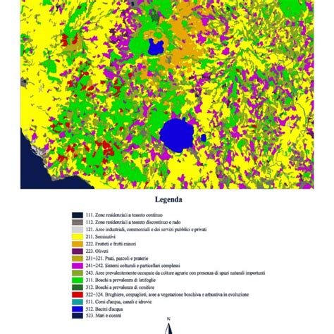 Classificazione Object Oriented Dellimmagine Landsat 7 Etm Sulla Base Download Scientific