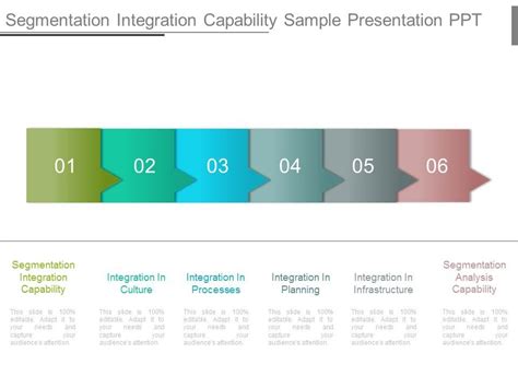 Segmentation Integration Capability Sample Presentation Ppt