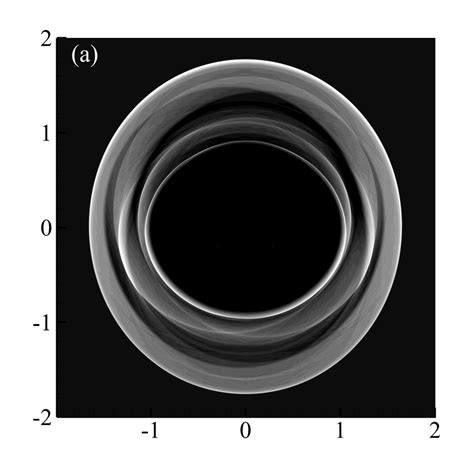 Instantaneous Distributions Of The Pressure A And Density B Fields