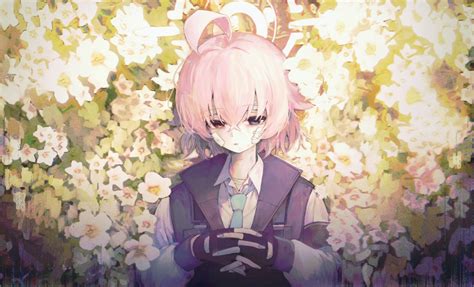 Safebooru 1girl Absurdres Ahoge Blue Archive Blue Eyes Hair Between
