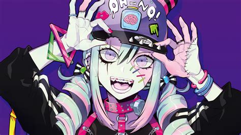 Zombie Anime Girl 4k 3350h Wallpaper Pc Desktop