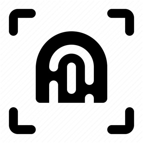 Scanner Biometric Security Fingerprint Icon Download On Iconfinder