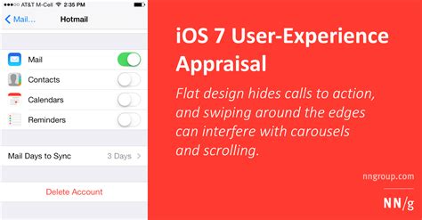 Ios 7 User Experience Appraisal