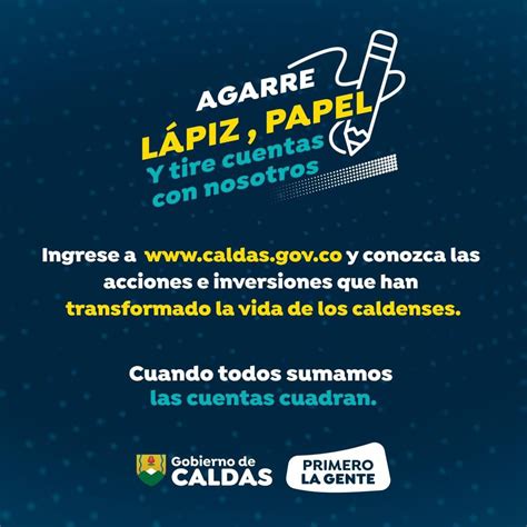 Gobierno De Caldas Rendición De Cuentas 2022