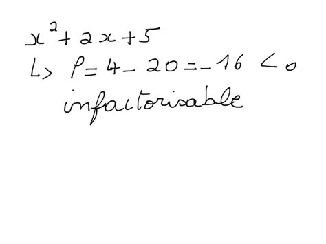 Factoriser Une Expression Du Second Degré Math Showme