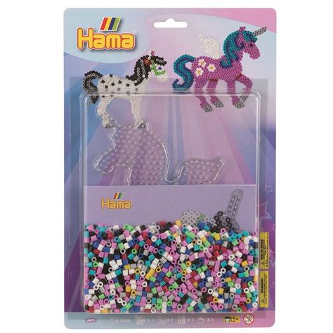 Hama Perlesæt Midi Enhjørning Perler Lev Dage