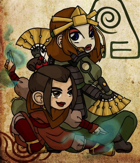 Azula Vs Suki By Suzannedcapleton On Deviantart