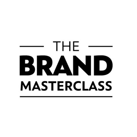 The Brand Masterclass Youtube
