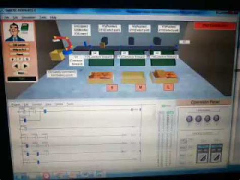 Distribution Line PLC Simulation TEKNIK MEKATRONIKA