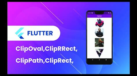 Flutter Widget 17 Clipoval Cliprrect Cliprect Clippath