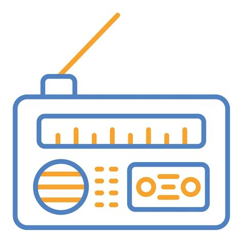 Premium Vector Radio Icon